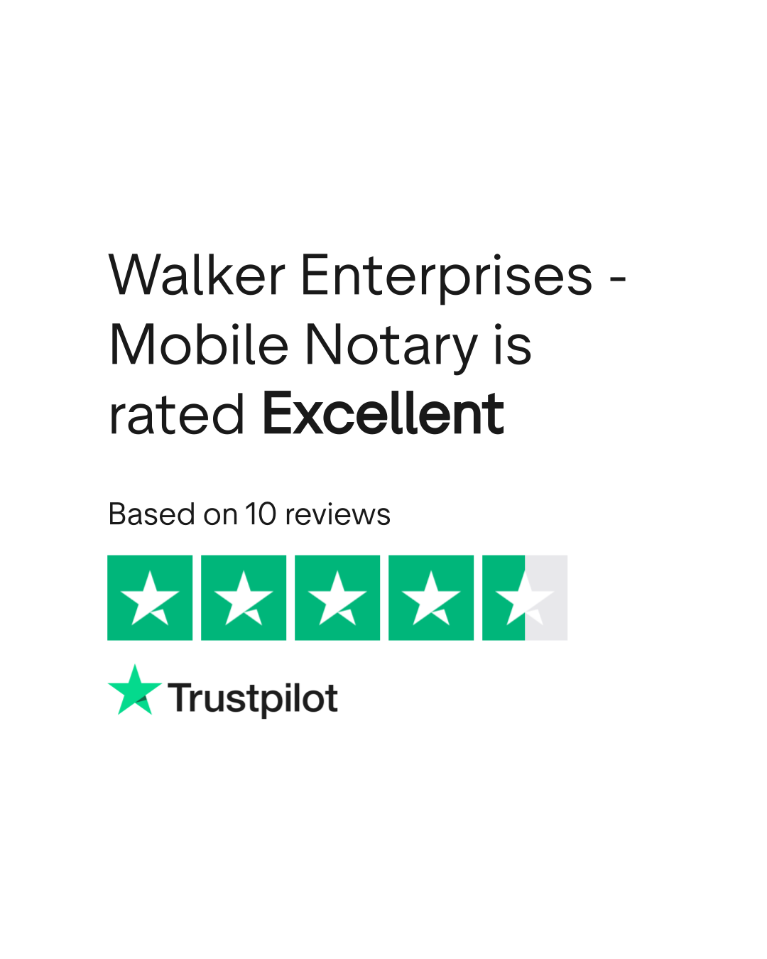 Walker Enterprises - Mobile Notary Reviews | Read Customer Service ...