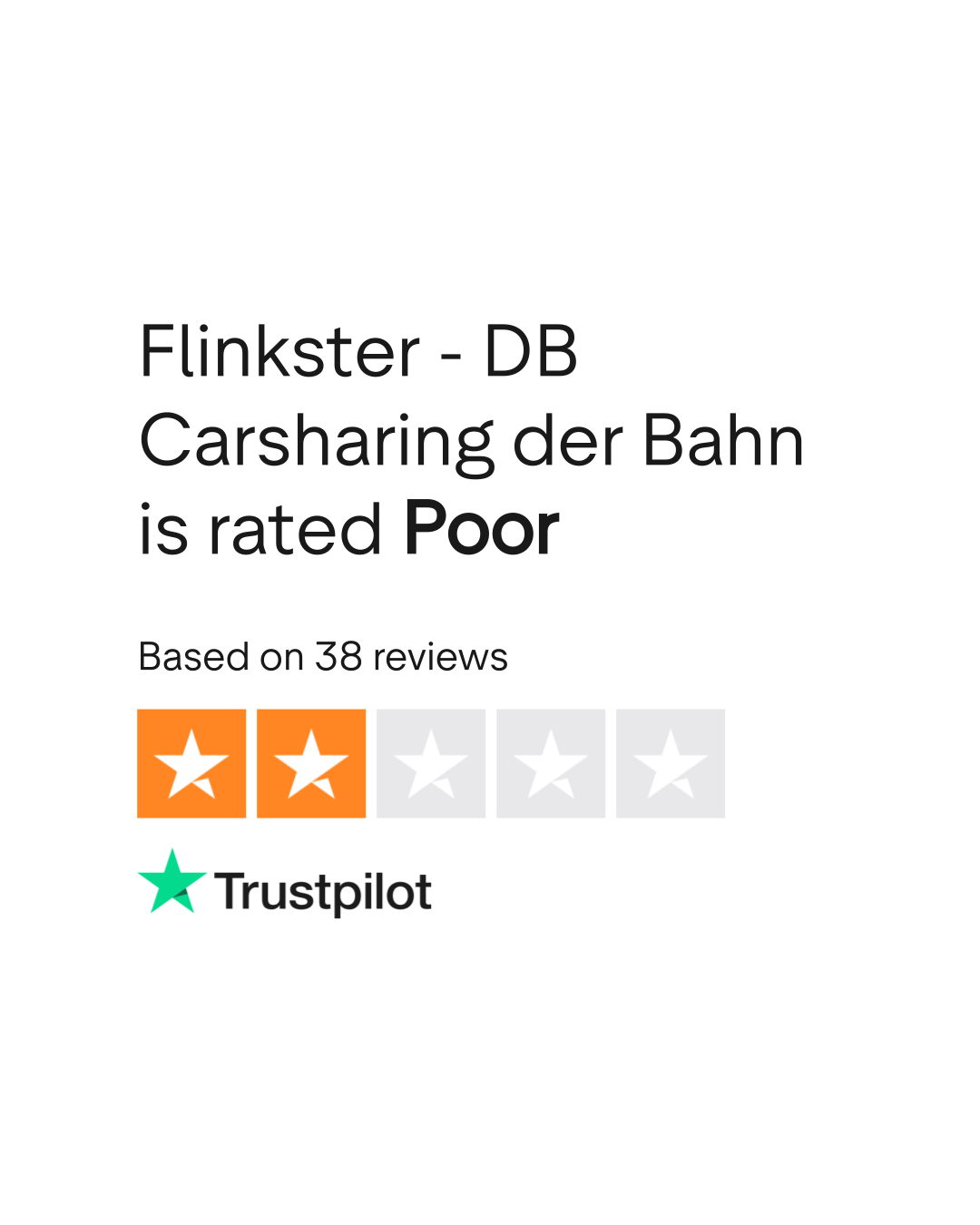 Flinkster - DB Carsharing der Bahn Reviews | Read Customer Service ...
