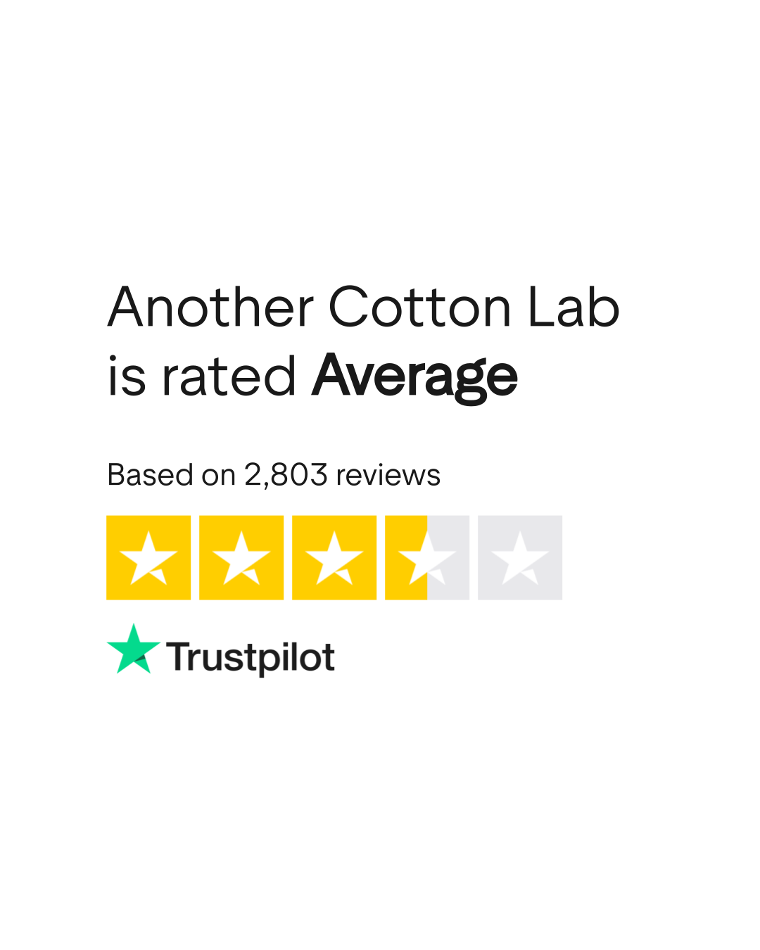 Another Cotton Lab Reviews | Read Customer Service Reviews of anothercotton.com