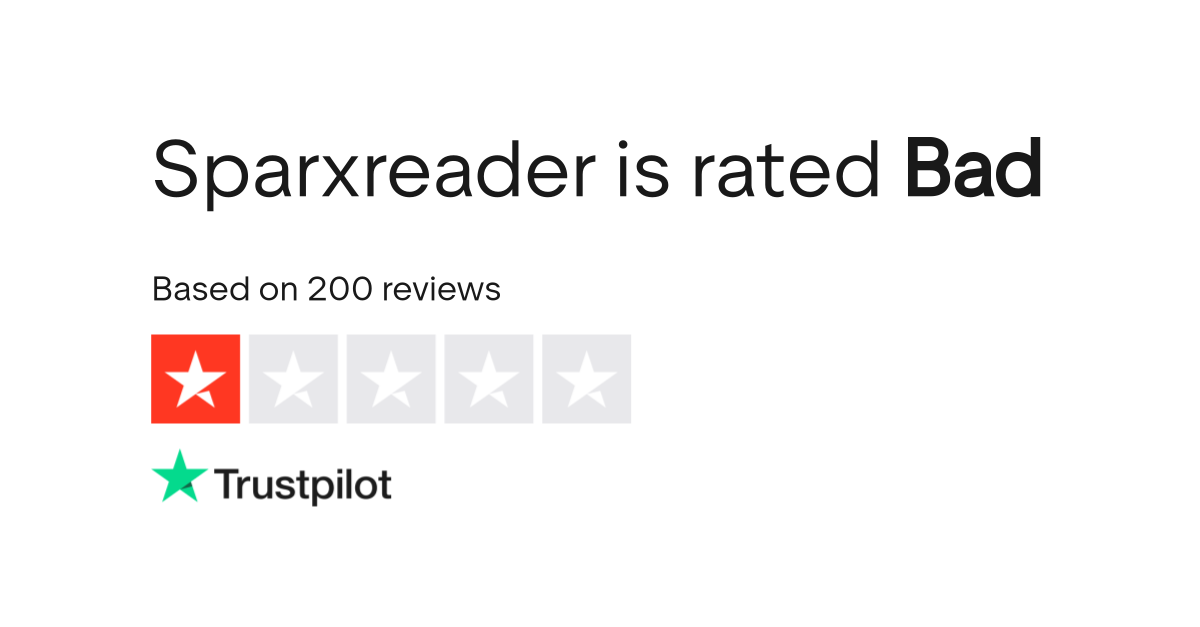 Sparxreader Reviews | Read Customer Service Reviews of sparxreader.com