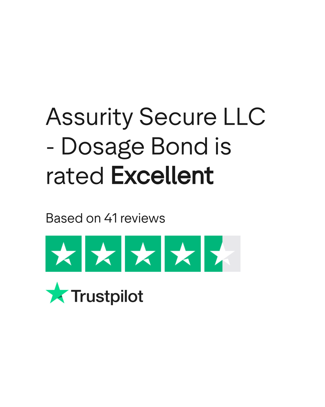 Assurity Secure LLC - Dosage Bond Reviews | Read Customer Service ...