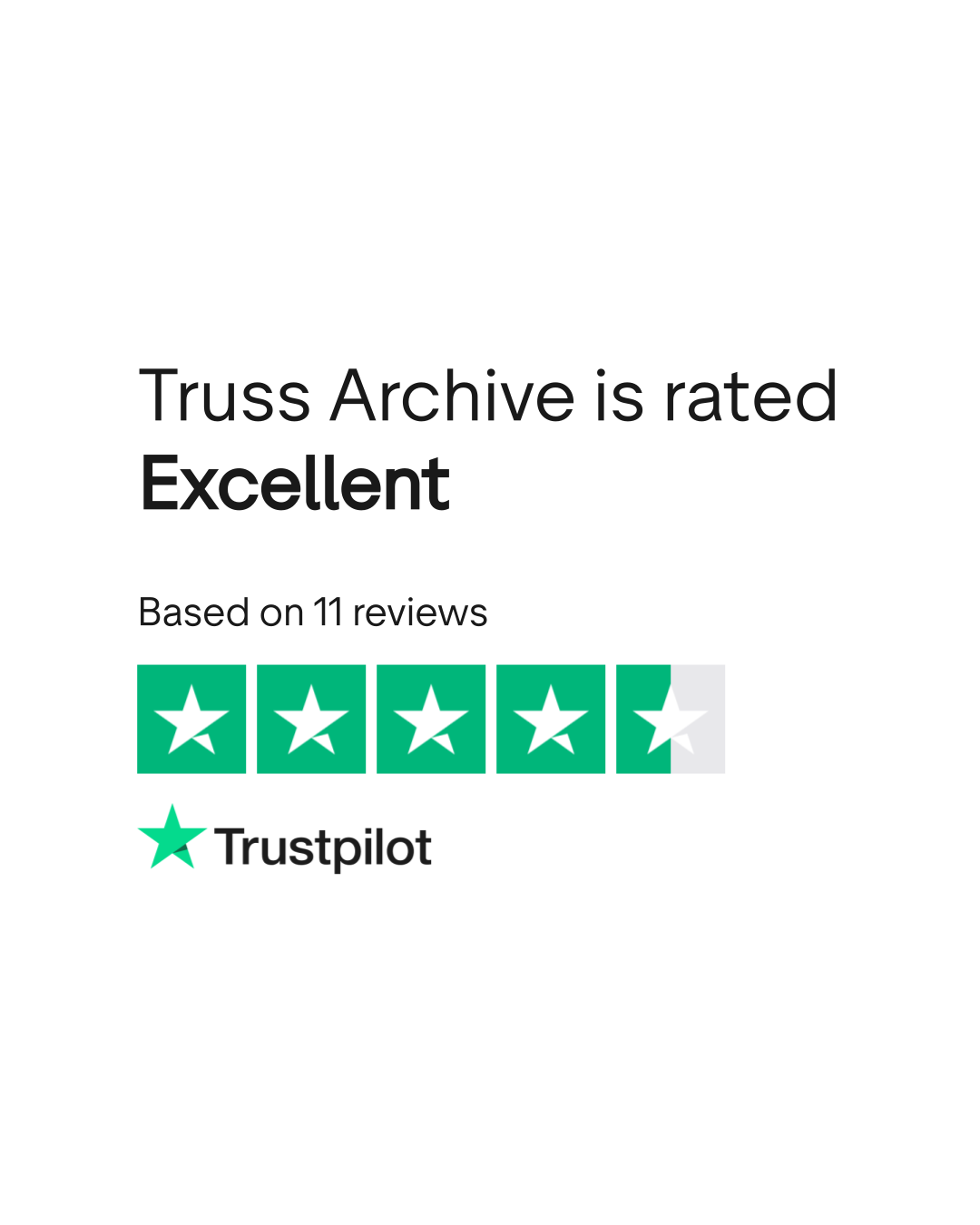 Truss Archive Reviews | Read Customer Service Reviews of trussarchive.com