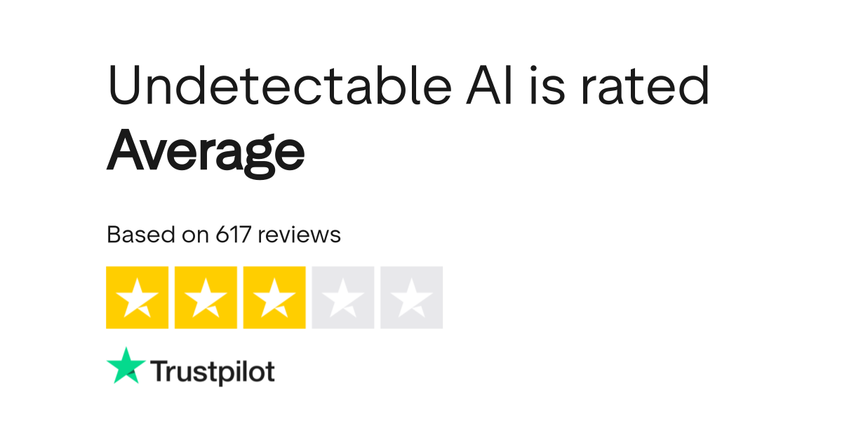 Undetectable AI Reviews | Read Customer Service Reviews of undetectable.ai