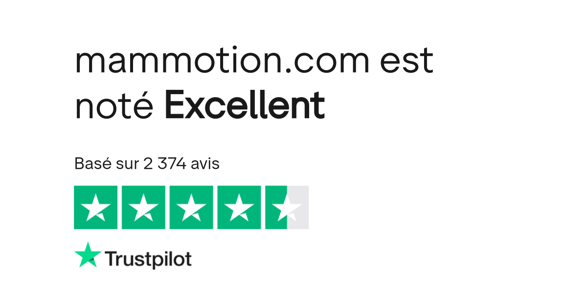 Avis de mammotion.com | Lisez les avis marchands de mammotion.com