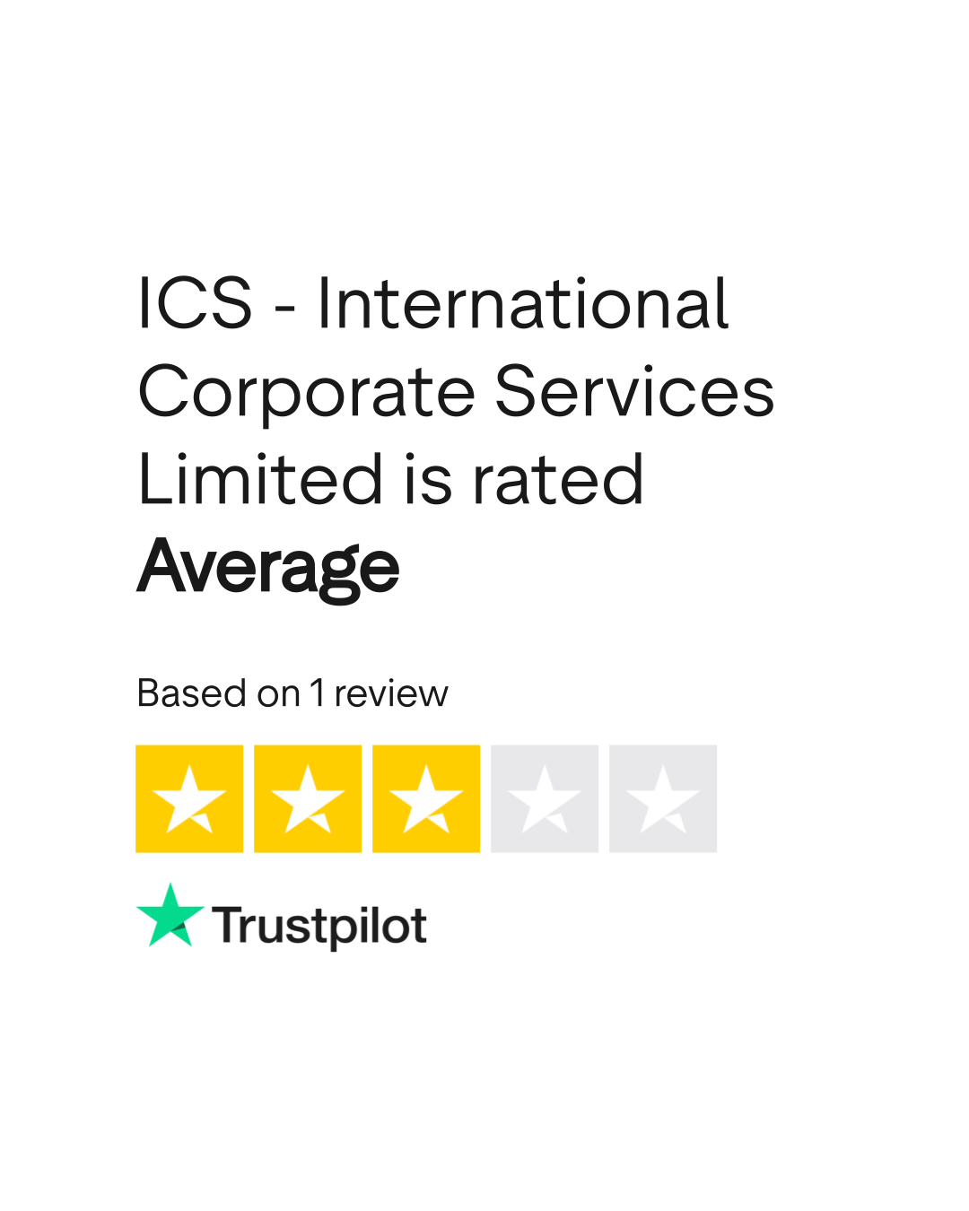 ICS - International Corporate Services Limited Reviews | Read Customer ...