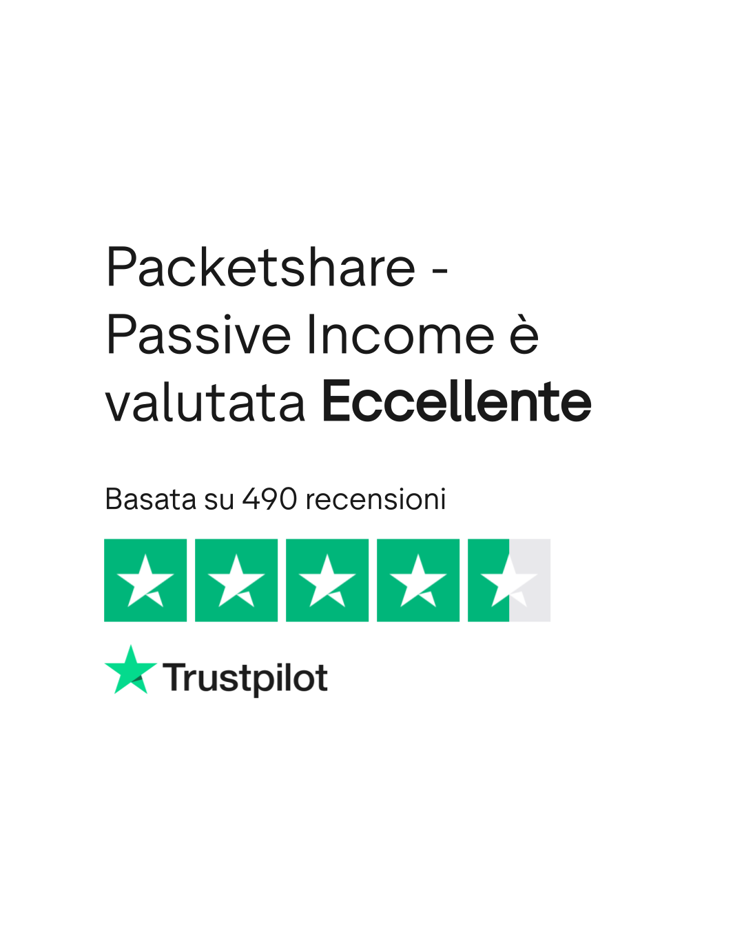 Packetshare - Passive Income | Leggi le recensioni dei servizi di www ...