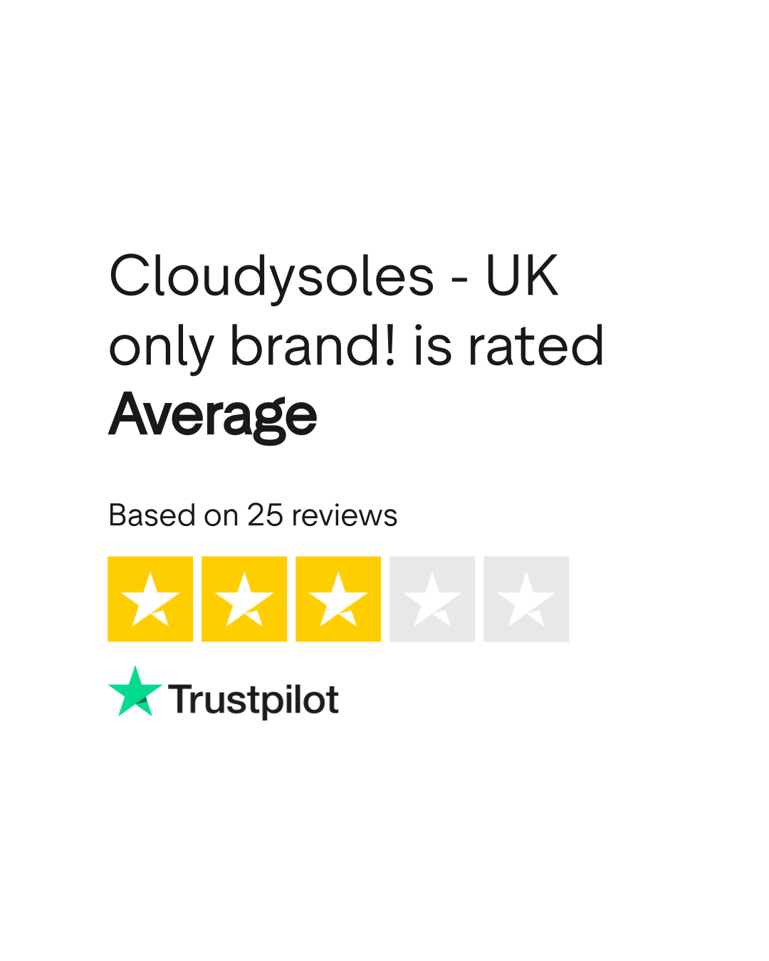 Cloudysoles - UK only brand! Reviews | Read Customer Service Reviews of cloudysoles.co.uk