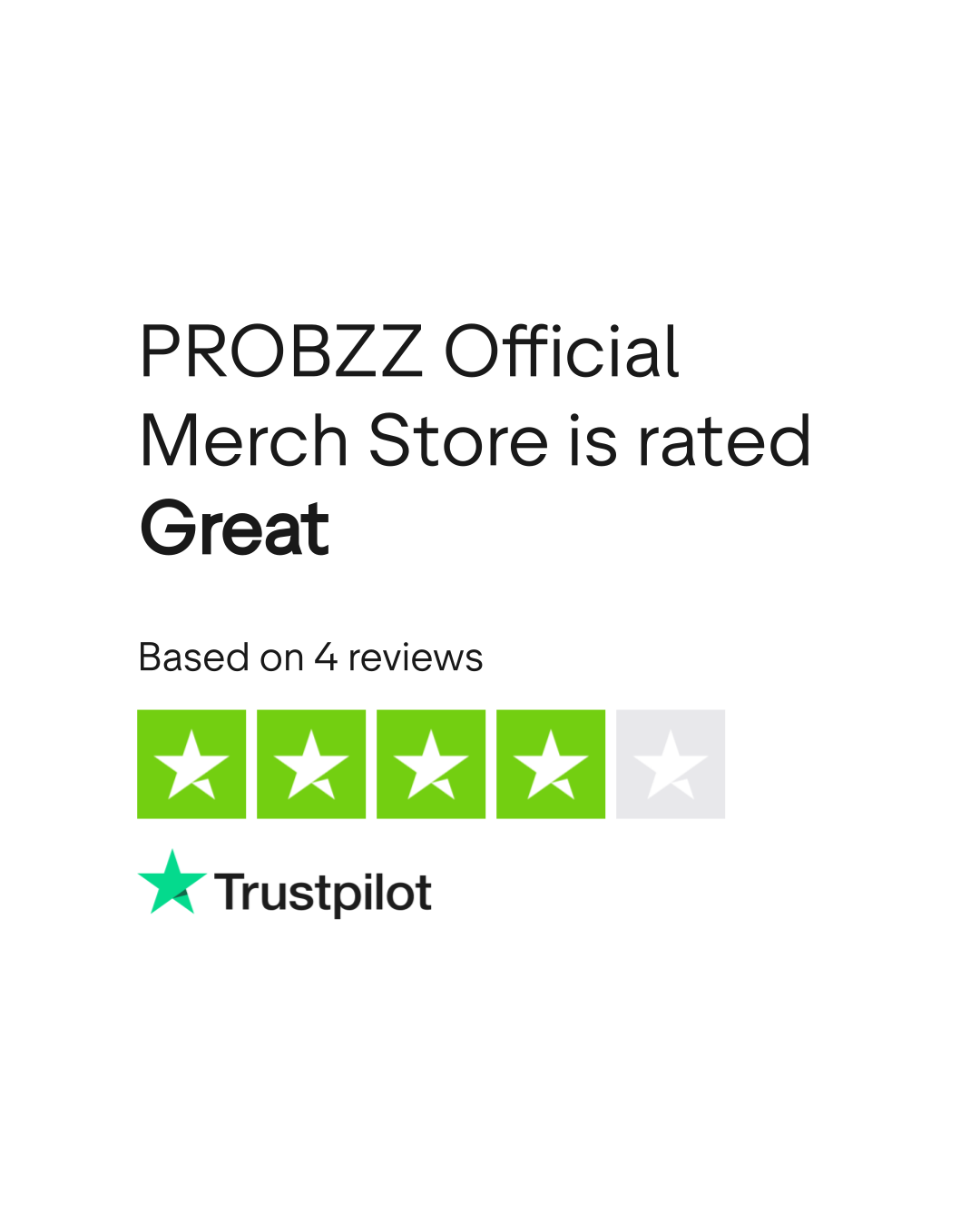 PROBZZ Official Merch Store Reviews | Read Customer Service Reviews of ...
