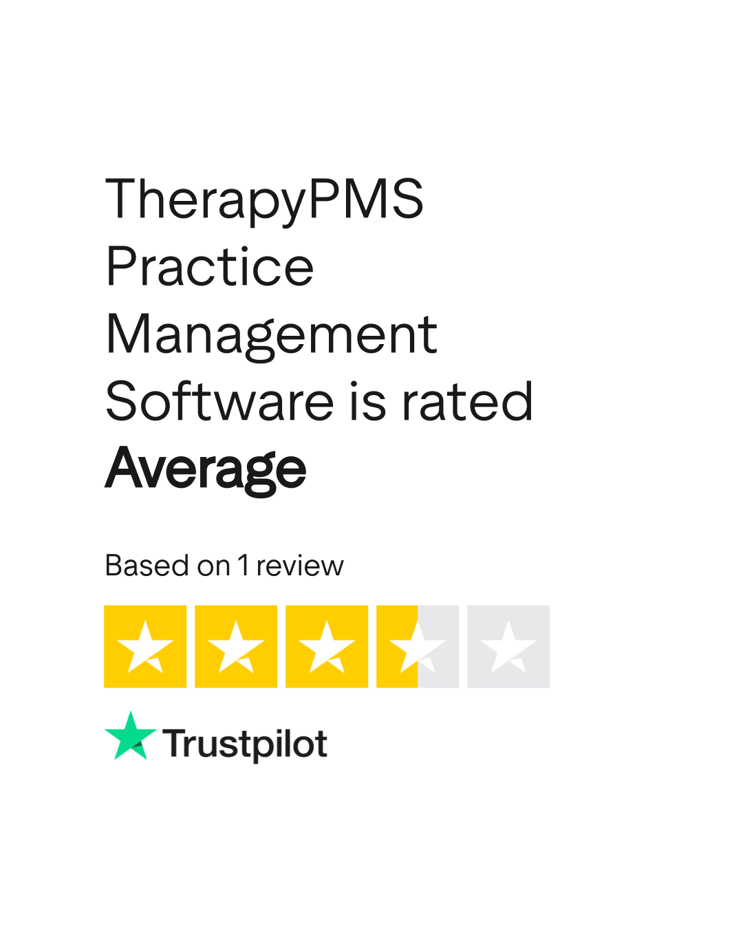 TherapyPMS Practice Management Software Reviews | Read Customer Service ...