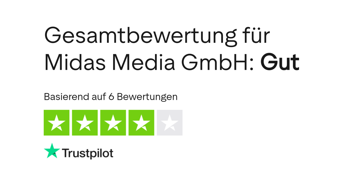 Bewertungen zu Midas Media GmbH | Lesen Sie Kundenbewertungen zu ...