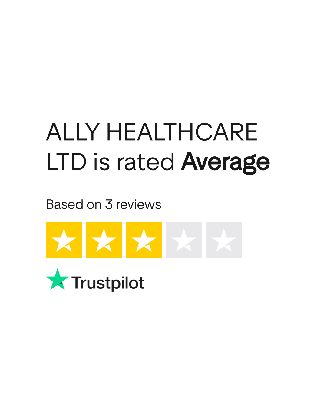 ALLY HEALTHCARE LTD Reviews | Read Customer Service Reviews of ...