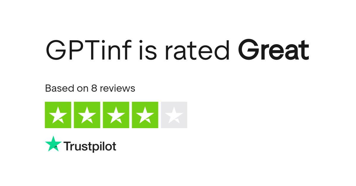 GPTinf Reviews | Read Customer Service Reviews of gptinf.com