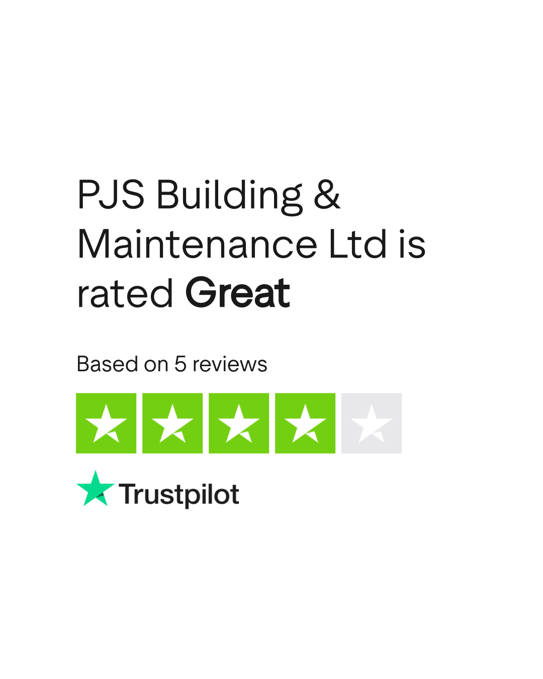 PJS Building & Maintenance Ltd Reviews | Read Customer Service Reviews ...