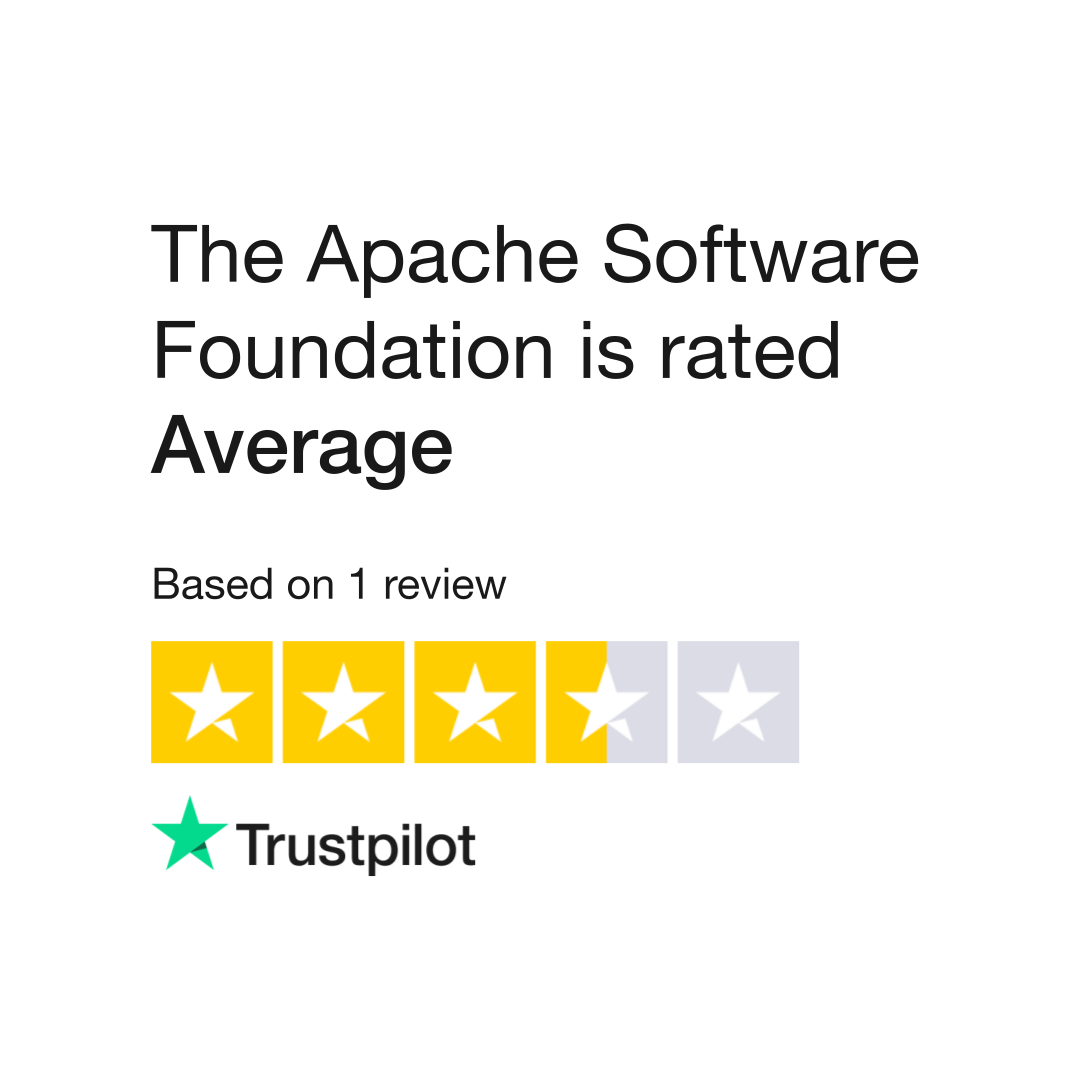 The Apache Software Foundation Reviews | Read Customer Service Reviews ...