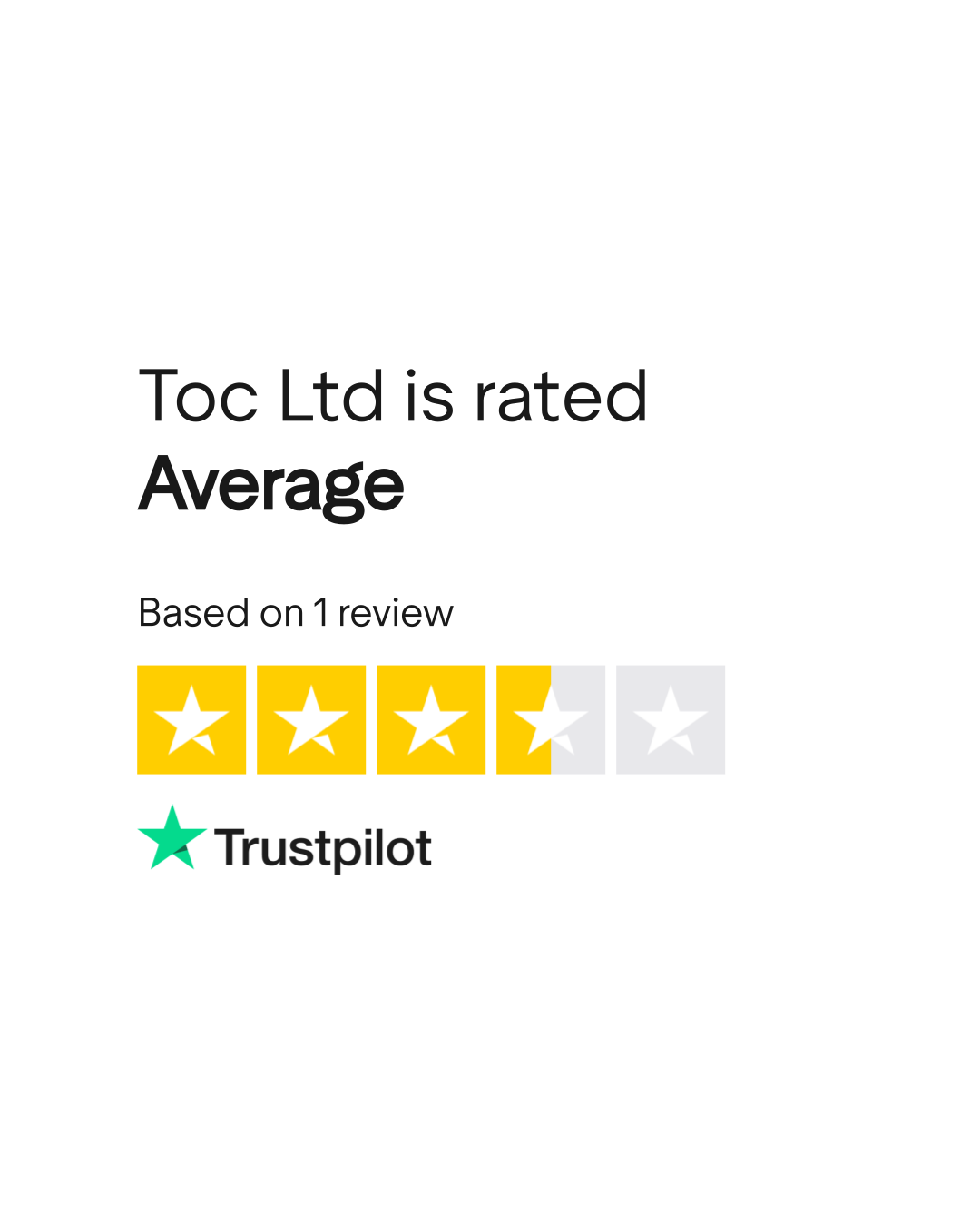 Toc Ltd Reviews | Read Customer Service Reviews of toc-ltd.co.uk
