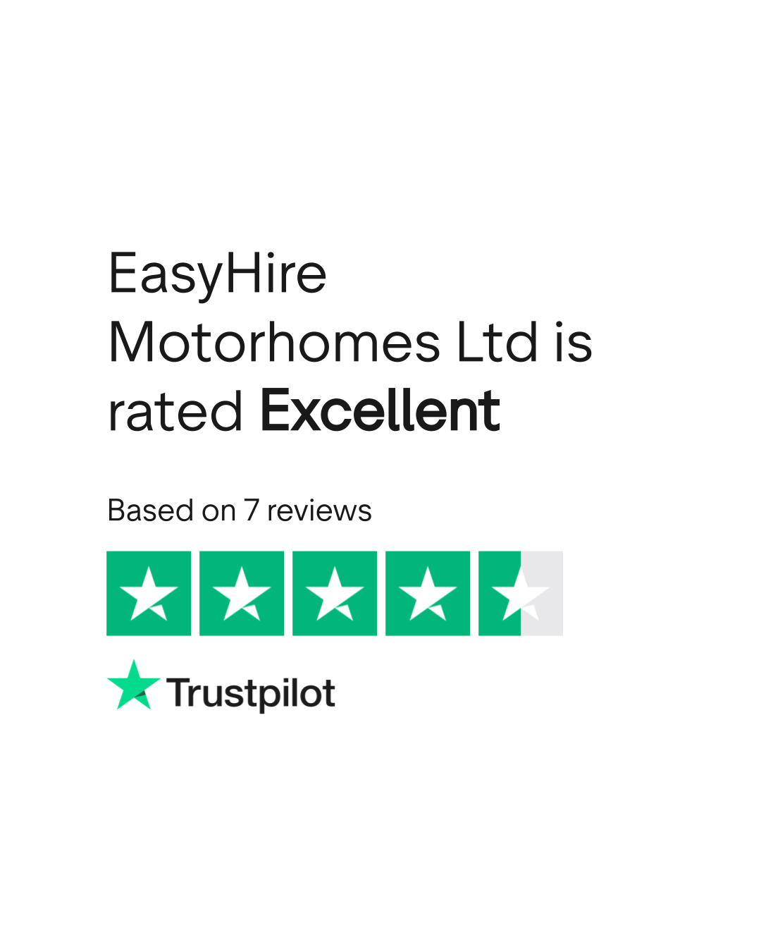 EasyHire Motorhomes Ltd Reviews | Read Customer Service Reviews of ...