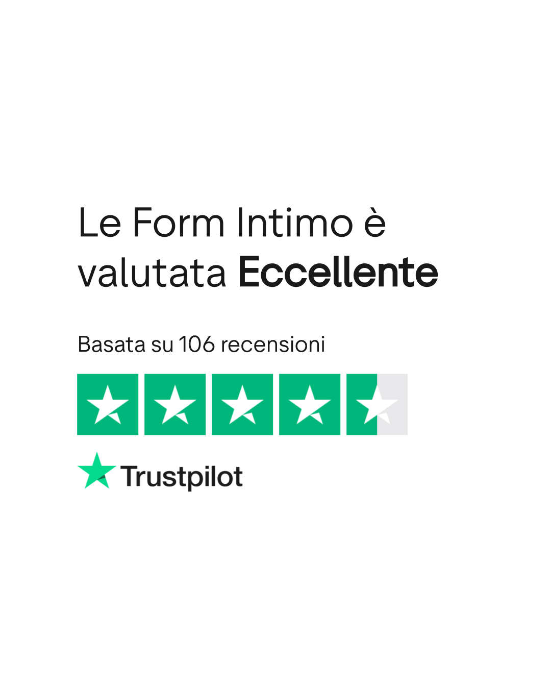 Le Form Intimo | Leggi le recensioni dei servizi di intimoleform.it