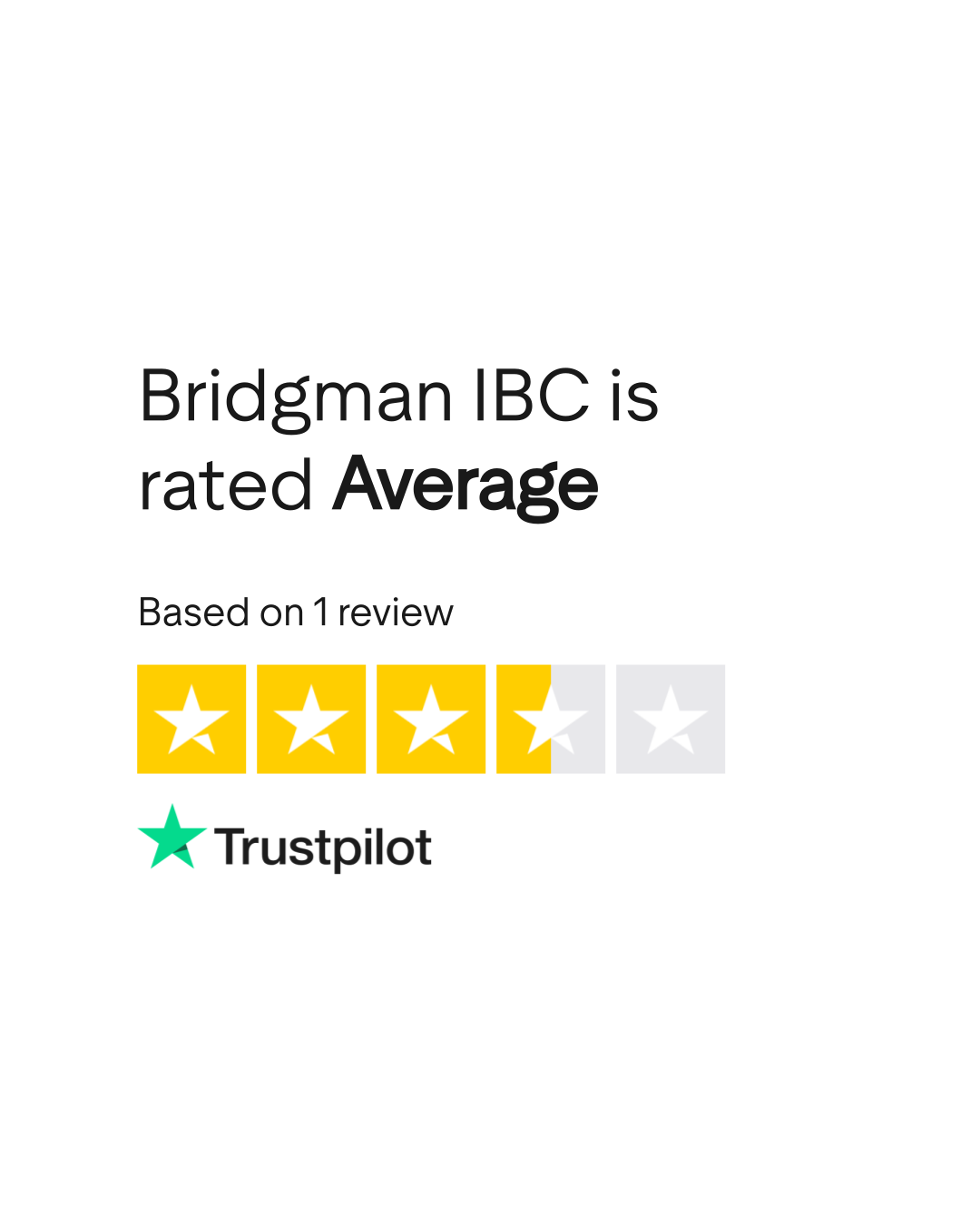 Bridgman IBC Reviews | Read Customer Service Reviews of bridgman-ibc.com