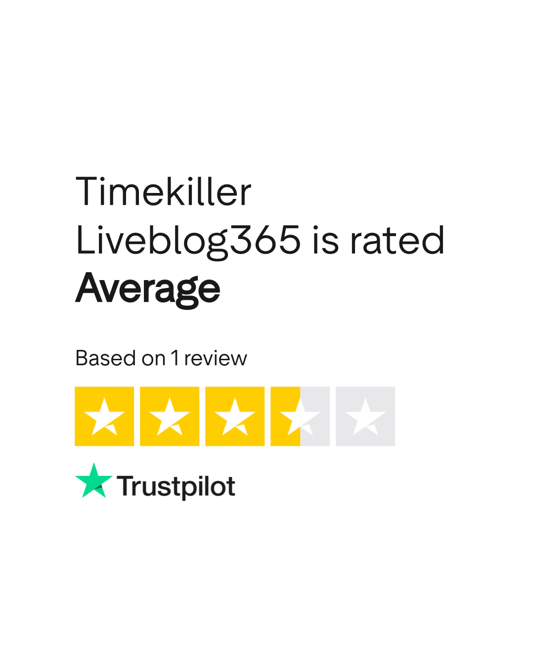 Timekiller Liveblog365 Reviews | Read Customer Service Reviews of timekiller.liveblog365.com