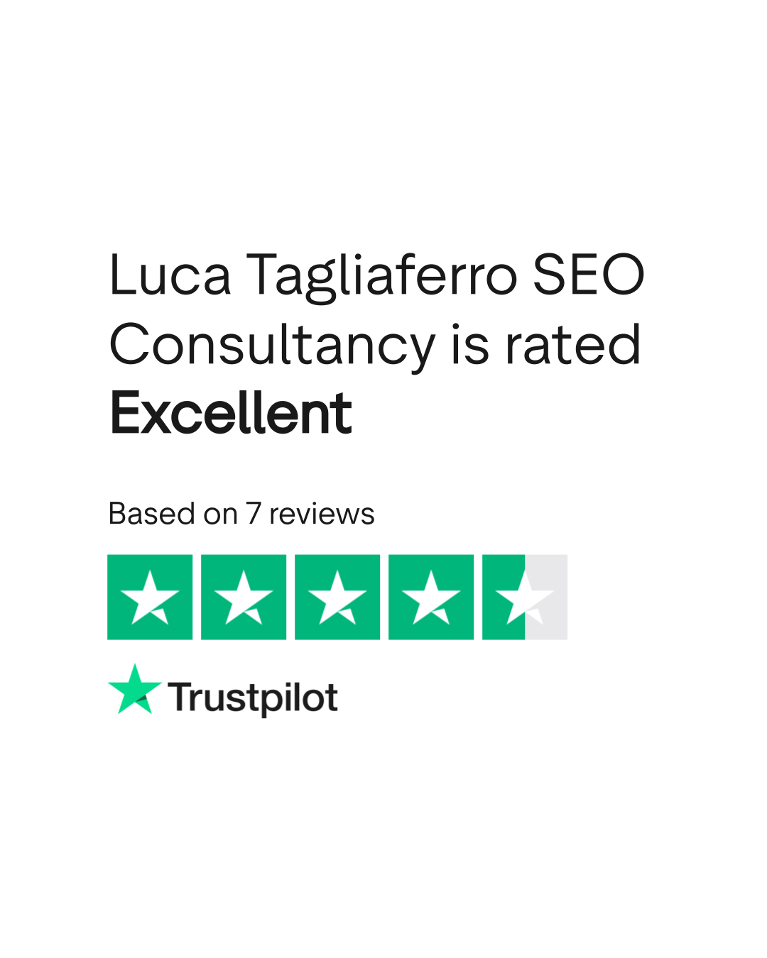 Luca Tagliaferro SEO Consultancy Reviews | Read Customer Service Reviews of lucatagliaferro.com