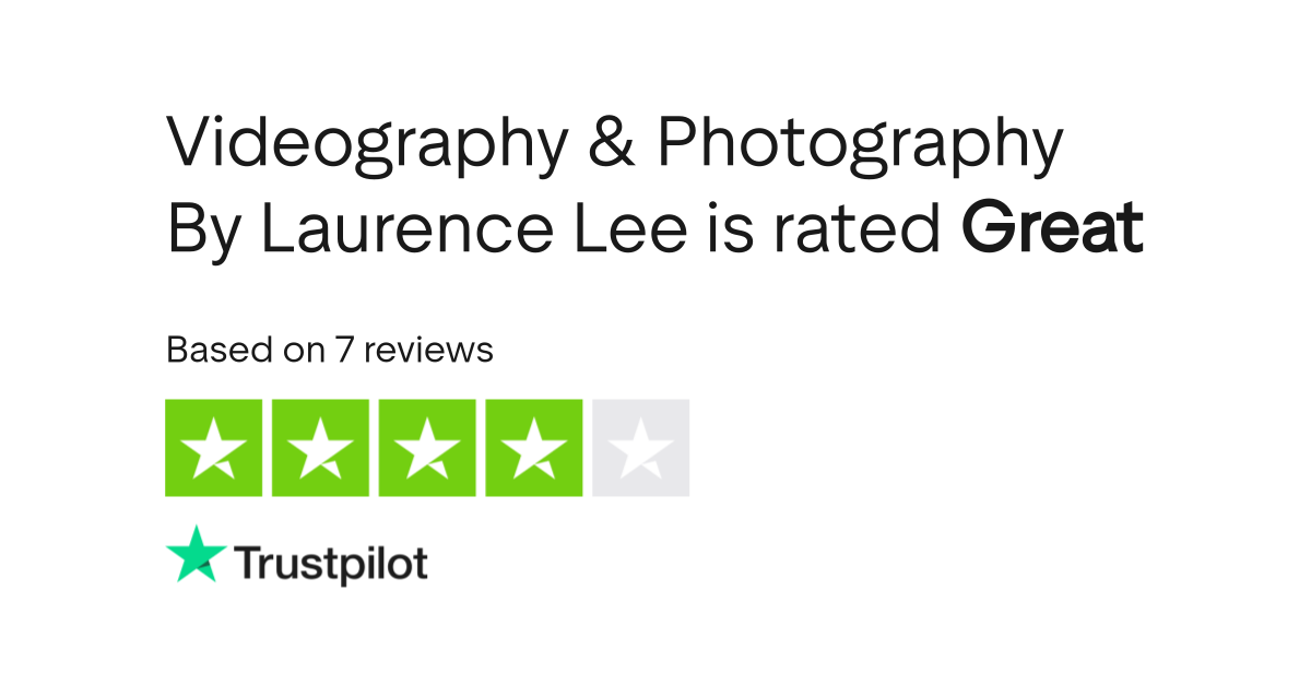 Videography & Photography By Laurence Lee Reviews | Read Customer Service Reviews of ...