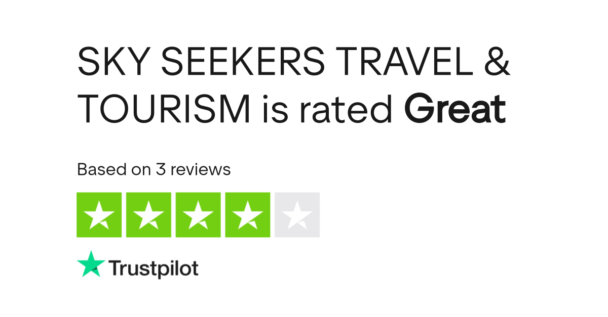 SKY SEEKERS TRAVEL & TOURISM Reviews | Read Customer Service Reviews of skyseekersuae.com