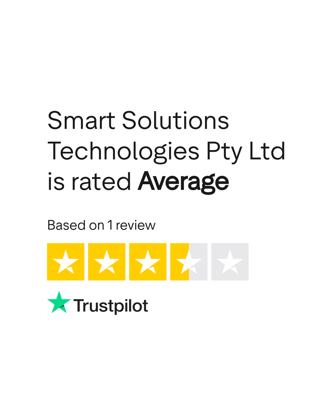 Smart Solutions Technologies Pty Ltd Reviews | Read Customer Service ...