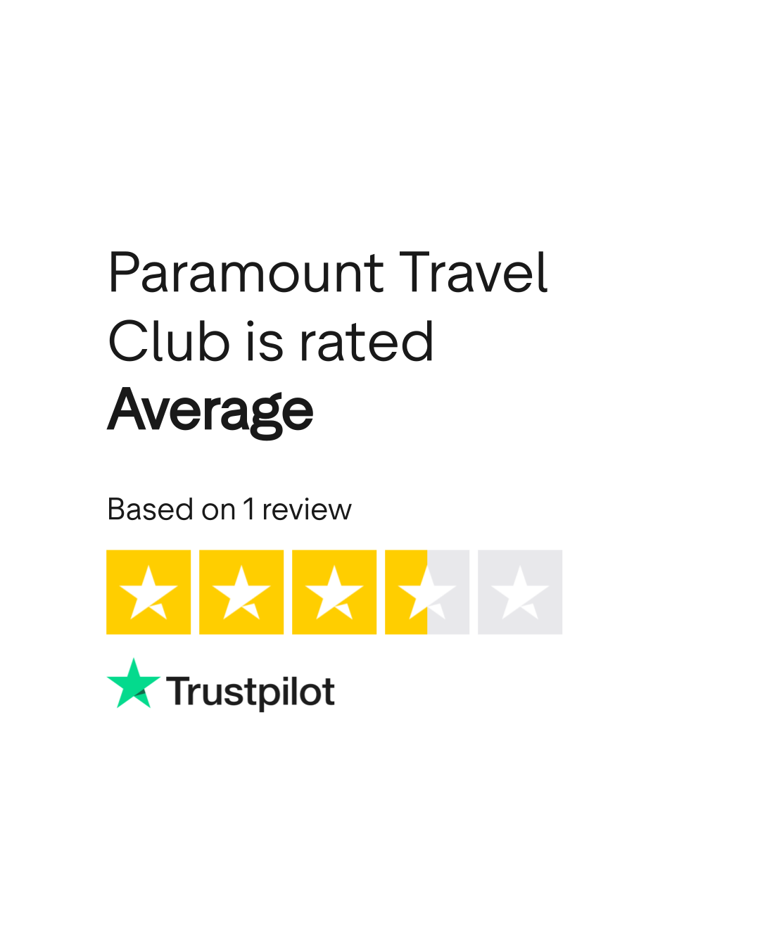 Paramount Travel Club Reviews | Read Customer Service Reviews of ...