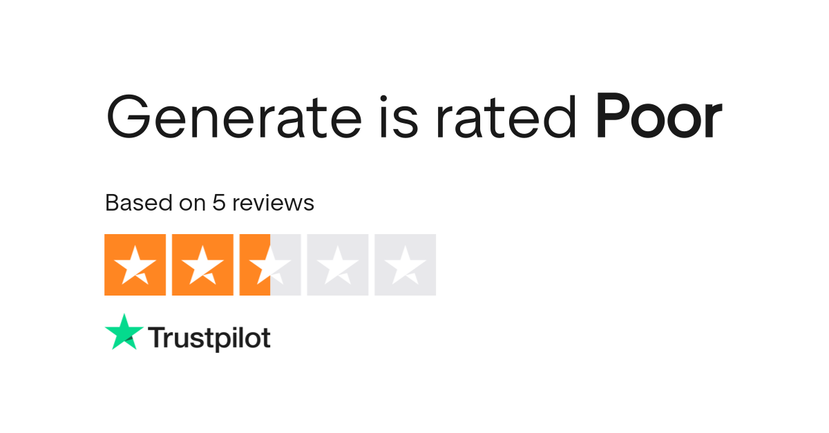 Generate Reviews | Read Customer Service Reviews of generate-fs.co.uk