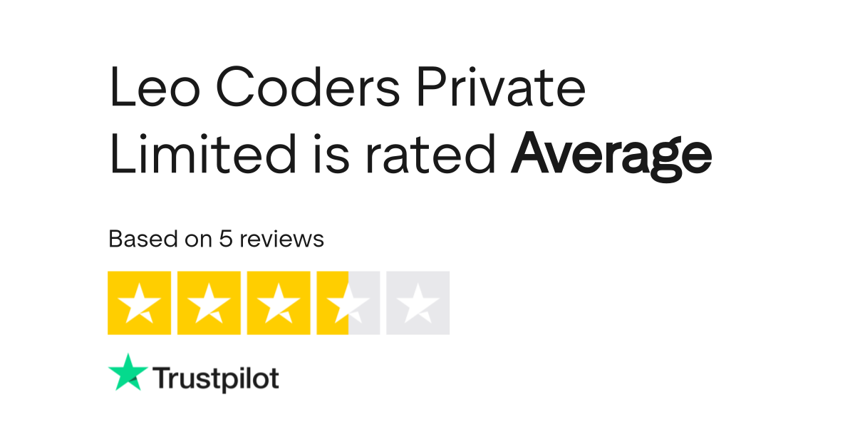 Leo Coders Private Limited Reviews | Read Customer Service Reviews of leocoders.com