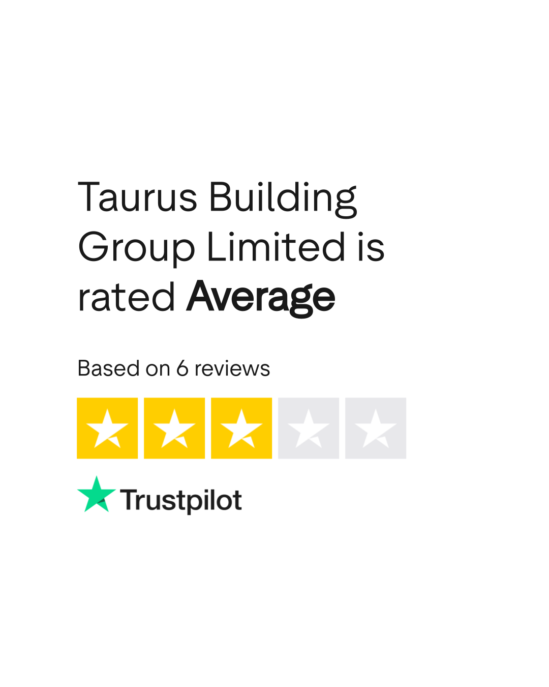 Taurus Building Group Limited Reviews | Read Customer Service Reviews of taurusbuildinggroup.com