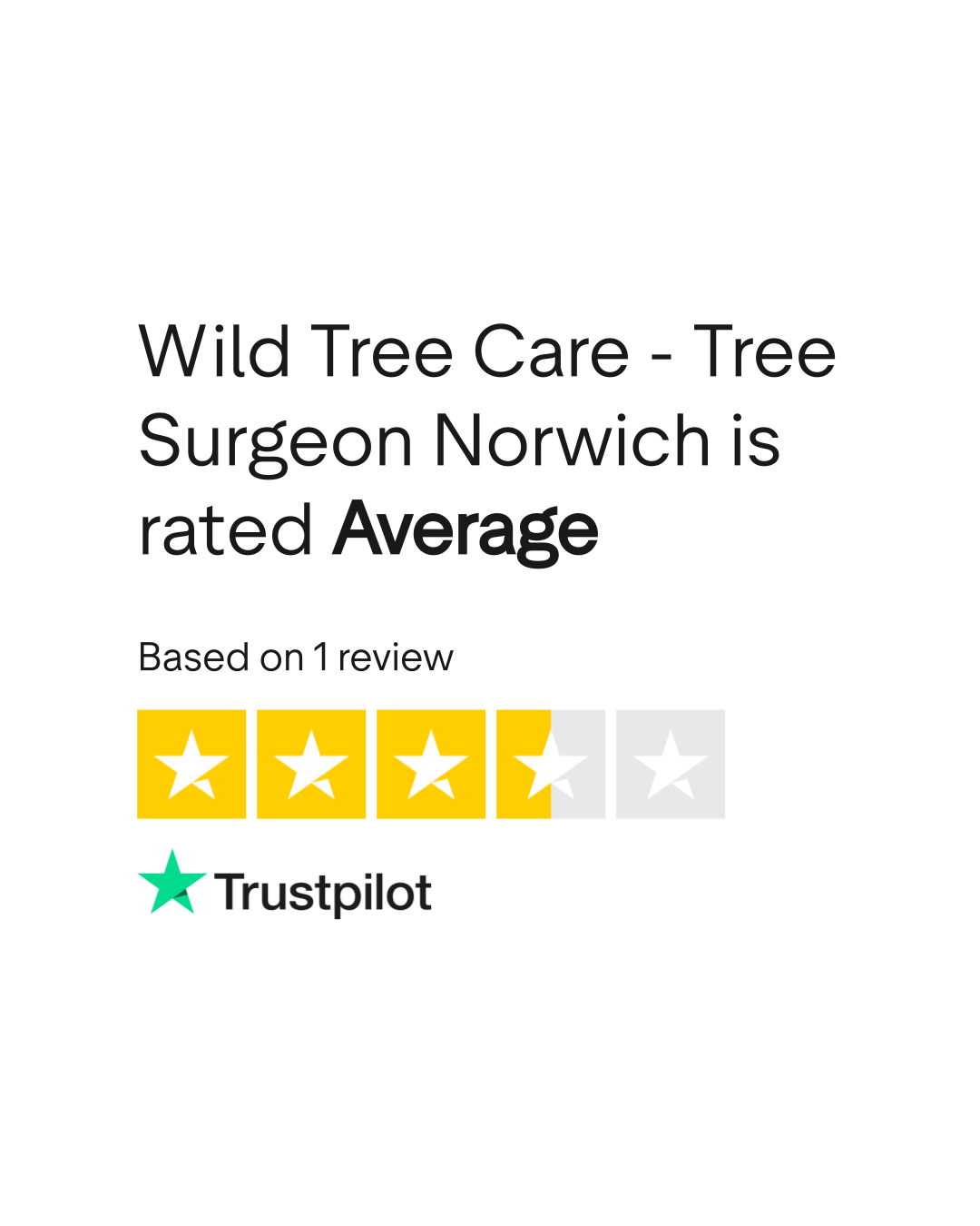 Wild Tree Care - Tree Surgeon Norwich Reviews | Read Customer Service ...