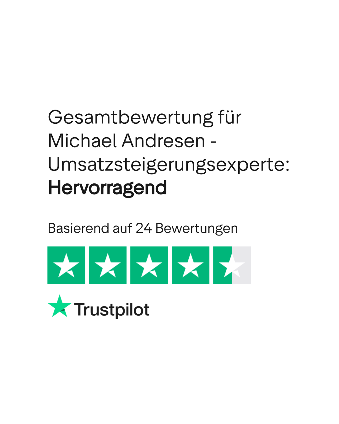 Bewertungen zu Michael Andresen - Umsatzsteigerungsexperte | Lesen Sie ...