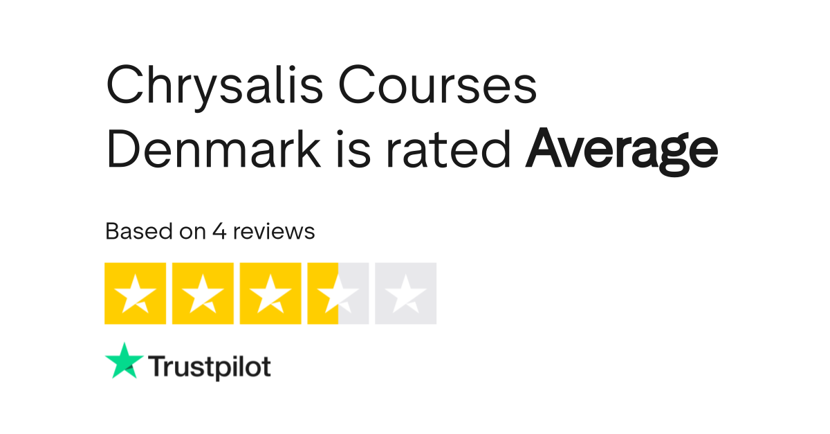 Chrysalis Courses Denmark Reviews | Read Customer Service Reviews of ...