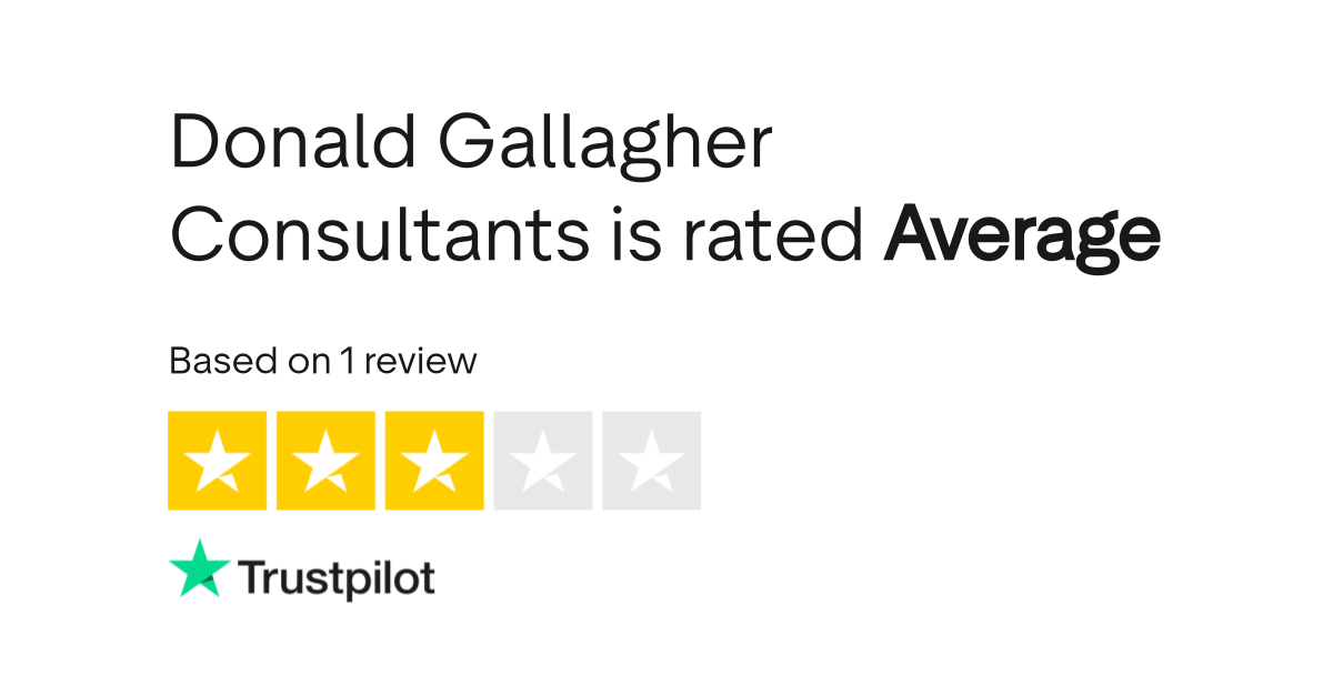 Donald Gallagher Consultants Reviews | Read Customer Service Reviews of ...