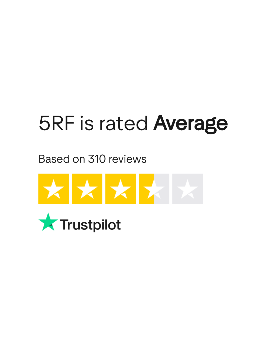 5RF Reviews | Read Customer Service Reviews of 5rf.com