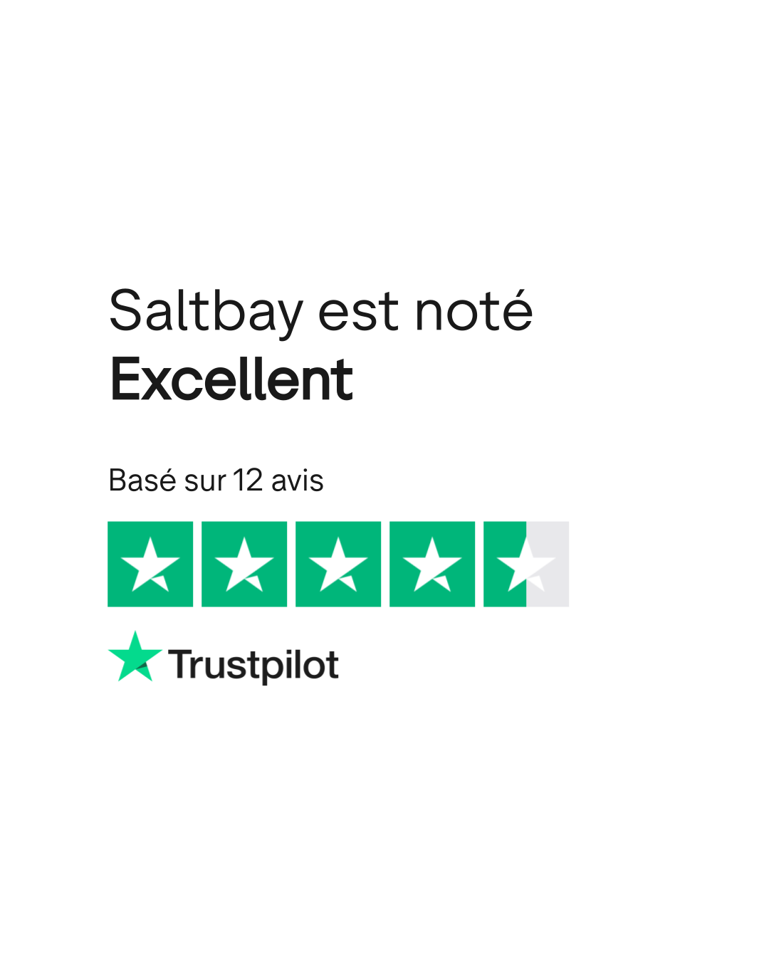 Avis de Saltbay | Lisez les avis marchands de saltbay.fr