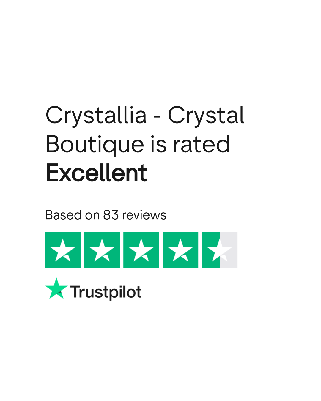 Crystallia - Crystal Boutique Reviews | Read Customer Service Reviews ...