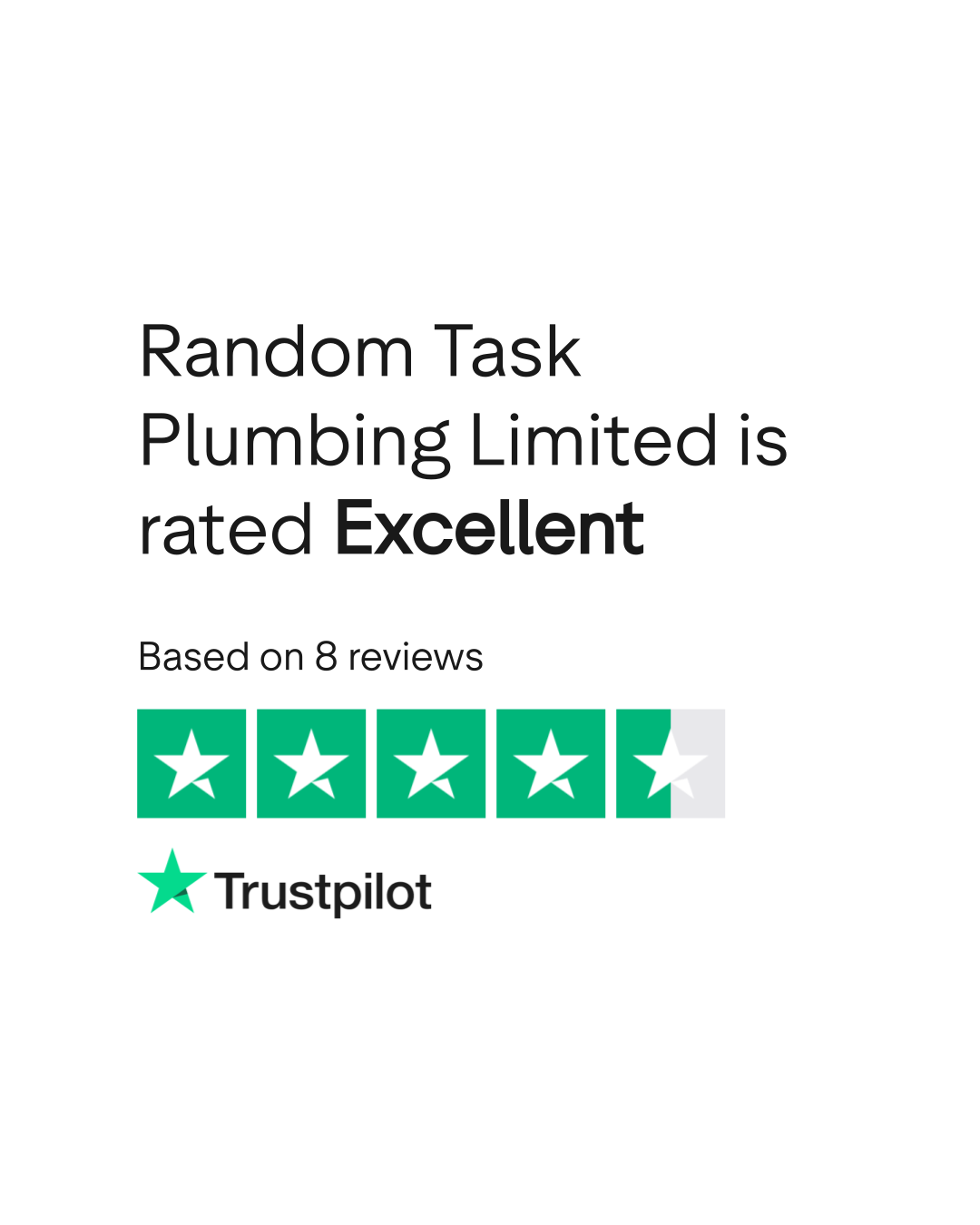 Random Task Plumbing Limited Reviews | Read Customer Service Reviews of ...