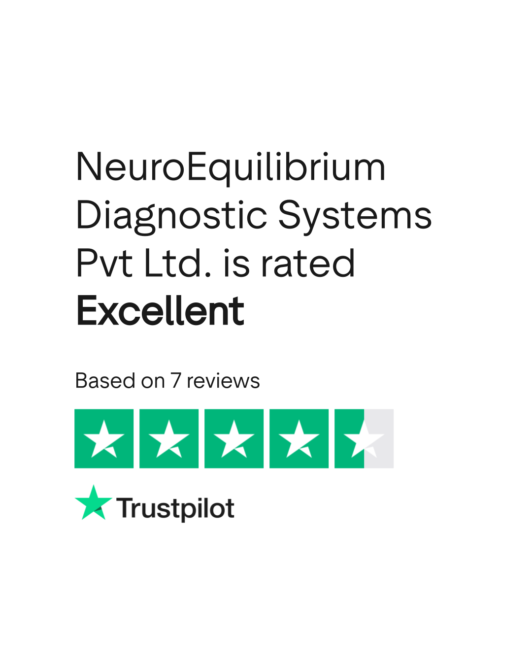 NeuroEquilibrium Diagnostic Systems Pvt Ltd. Reviews | Read Customer ...