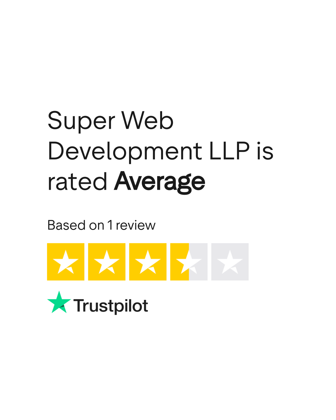 Super Web Development LLP Reviews | Read Customer Service Reviews of superwebdevelopment.com