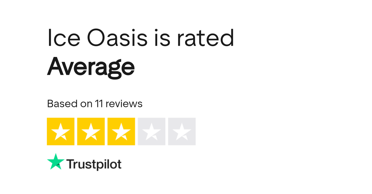 Ice Oasis Reviews | Read Customer Service Reviews of theiceoasis.com