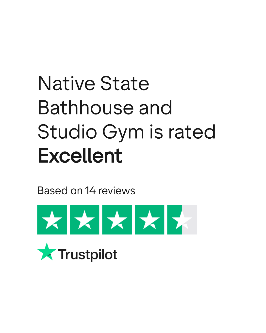 Native State Bathhouse and Studio Gym Reviews | Read Customer Service ...