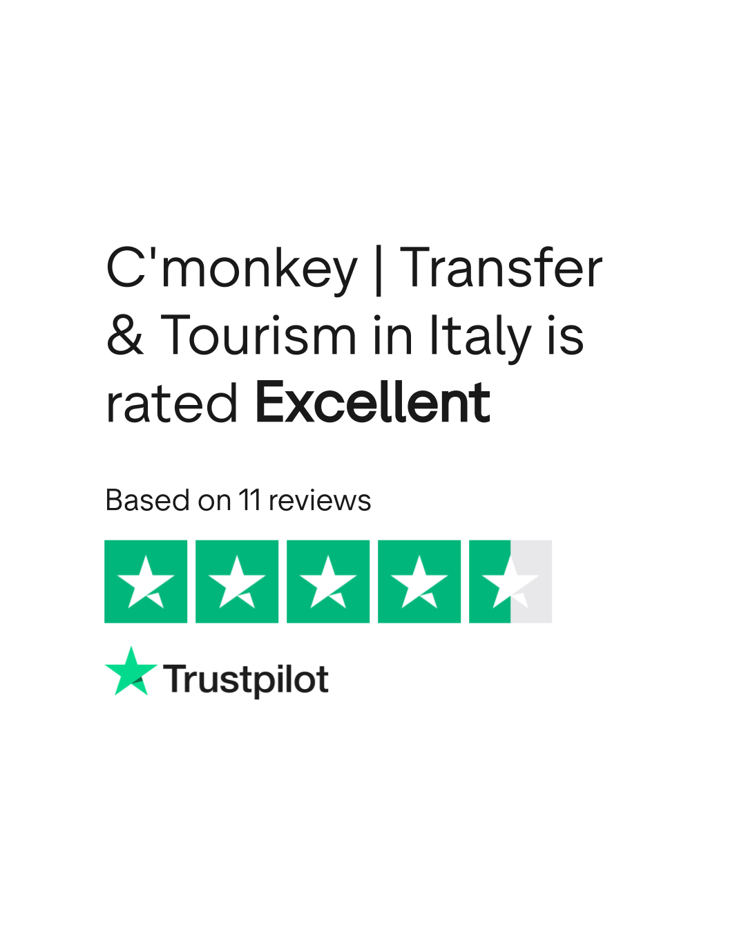 C'monkey | Transfer & Tourism in Italy Reviews | Read Customer Service ...