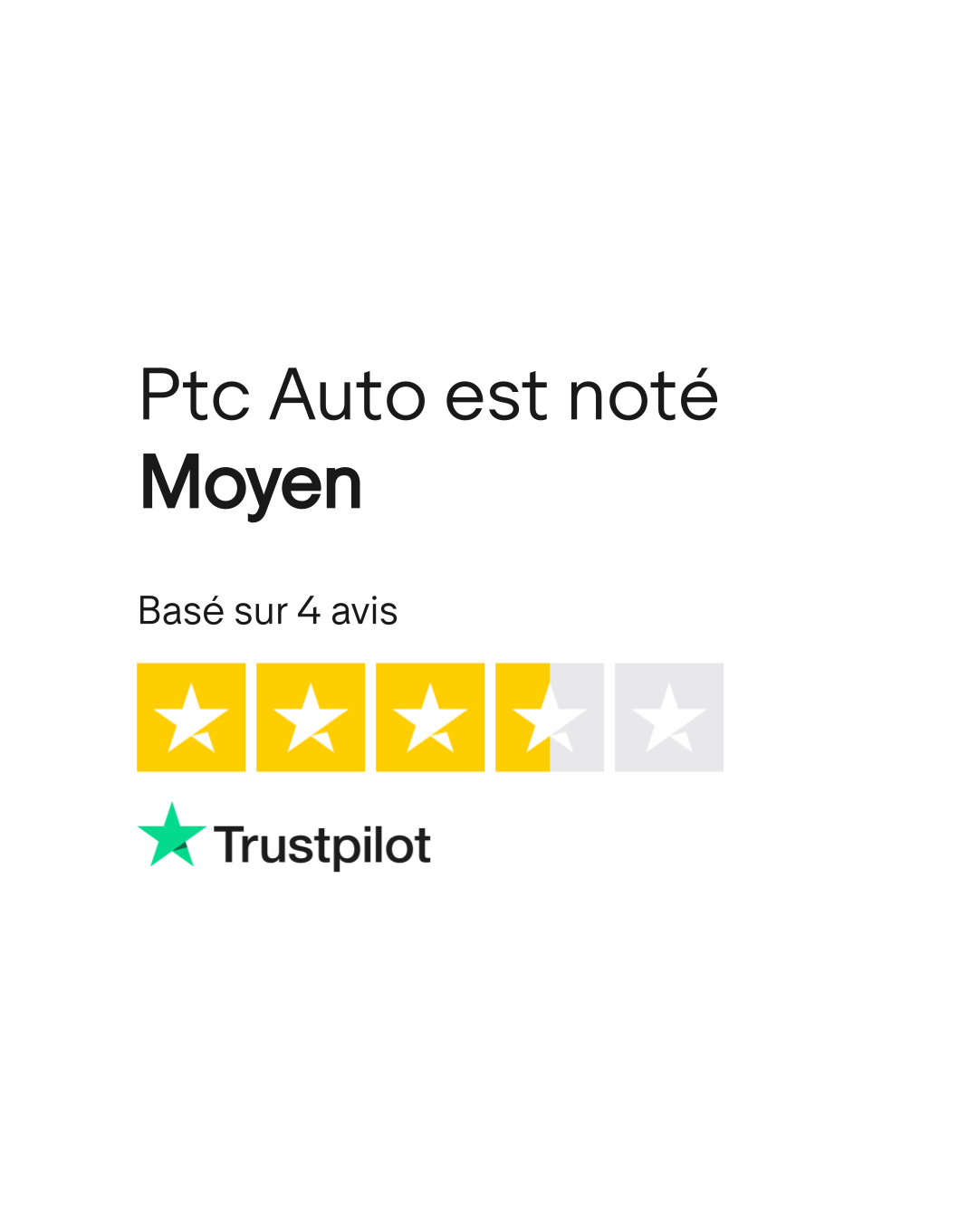 Avis de Ptc Auto | Lisez les avis marchands de ptc-auto.fr