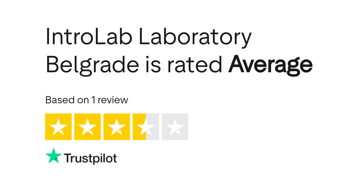 IntroLab Laboratory Belgrade Reviews | Read Customer Service Reviews of introlab.net