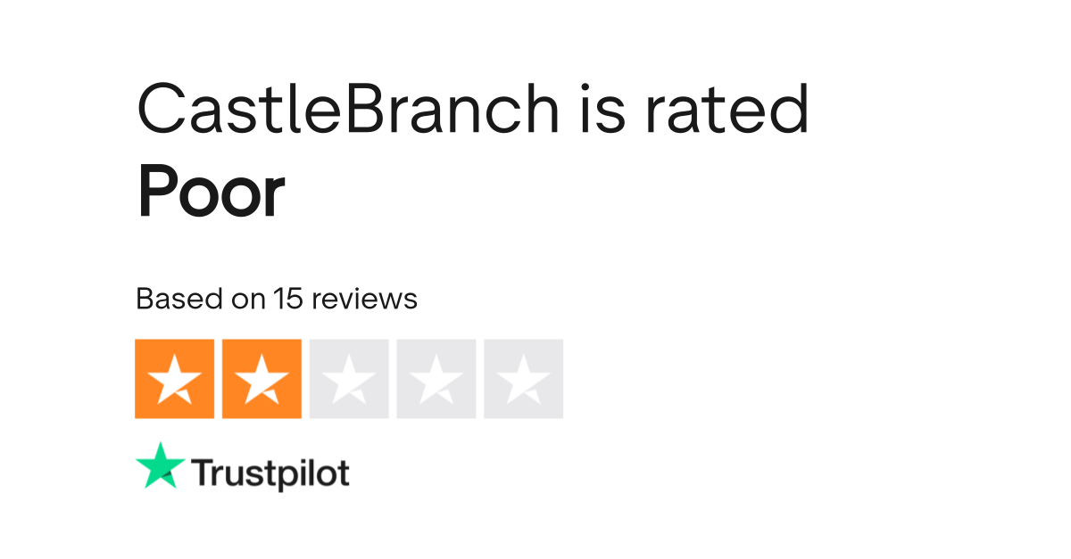 CastleBranch Reviews | Read Customer Service Reviews of www ...