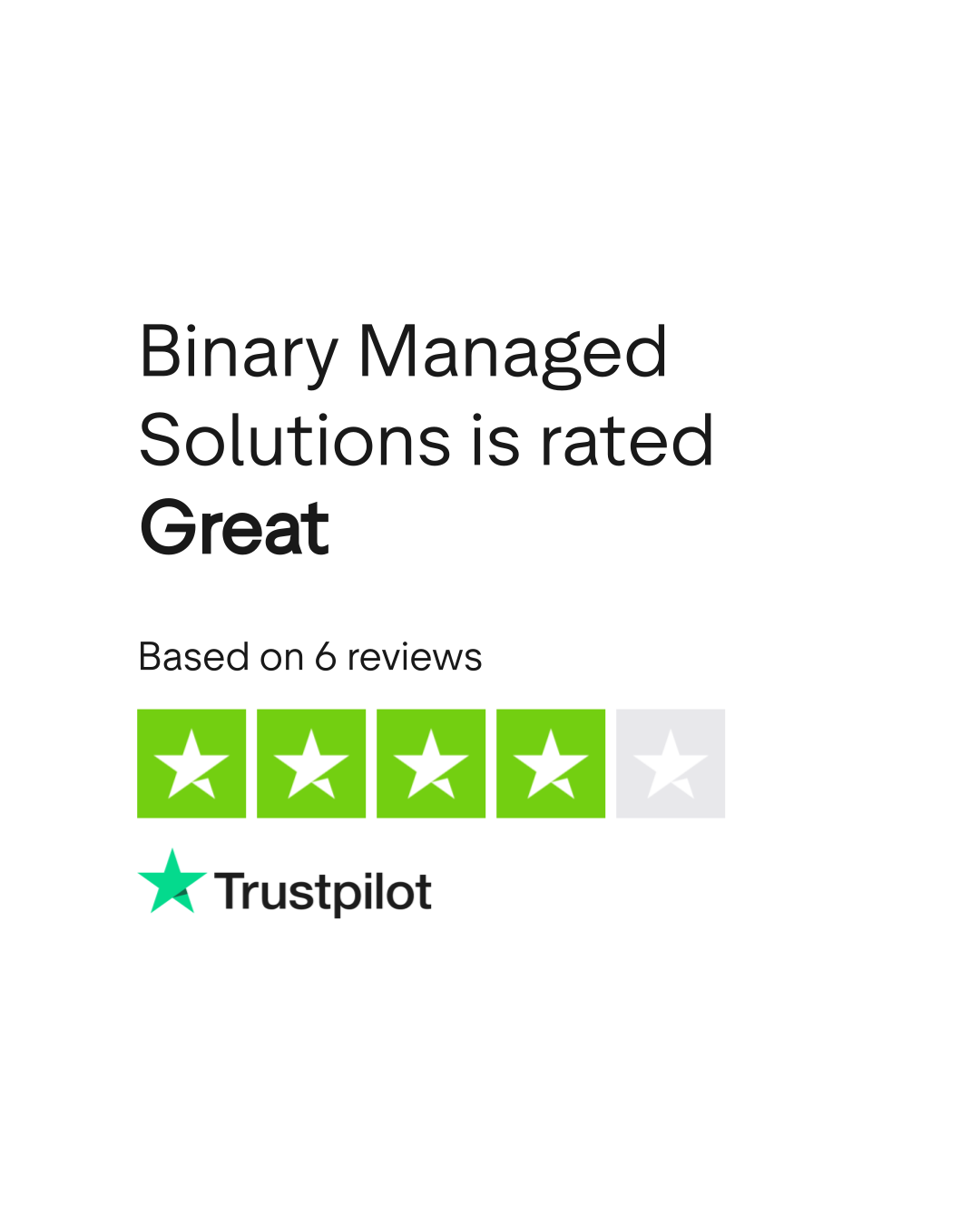 Binary Managed Solutions Reviews | Read Customer Service Reviews of binaryms.co.uk