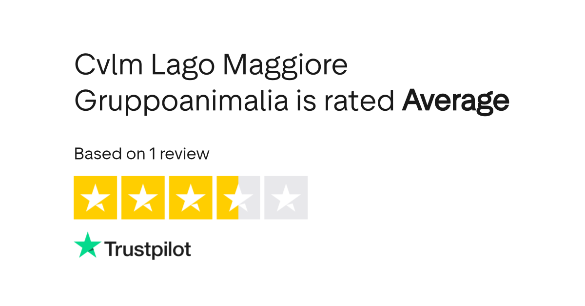 Cvlm Lago Maggiore Gruppoanimalia Reviews | Read Customer Service ...