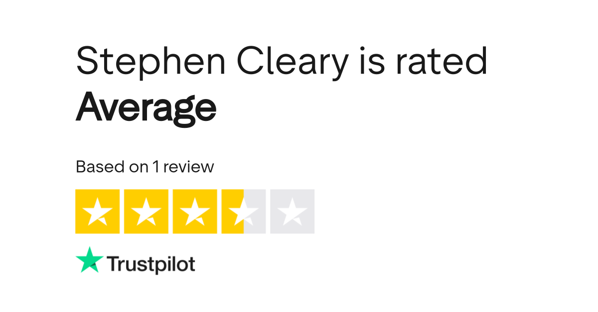 Stephen Cleary Reviews | Read Customer Service Reviews of stephenclearymusic.com